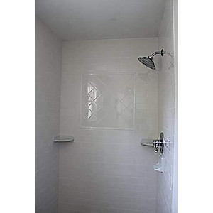 American Olean Corner Shower Shelf-Large (Ceramic)