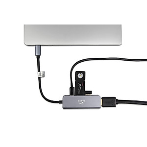 ZADEZ ZAH-514 USB-C Hub 4-in-1 Type-C (USB-C) Connection Standard, HDMI Port 4K (30 Hz) - Charge Port 60W - Data Transfer(up to 4.8 Gbps) Aluminum Material, Maximum Heat Dissipation