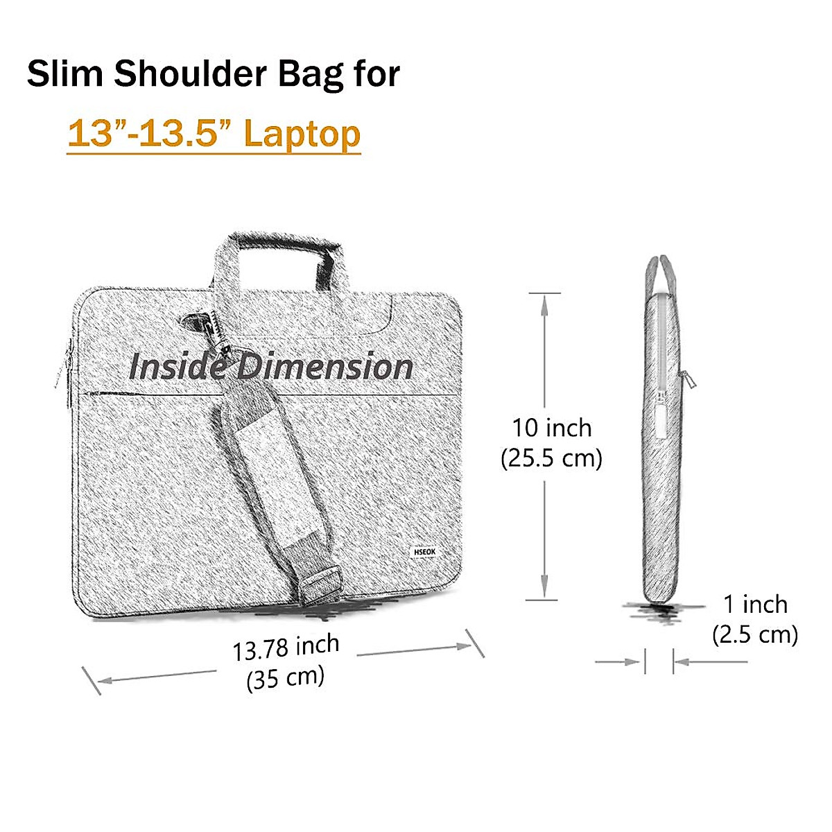 Laptop Shoulder Bag 13 13.3 14 Inch Case Compatible with MacBook Pro 14 2025-2021 M4/M3/M2/M1, Mac Air/pro 13-13.3 Inch and Most Popular 13-14 Notebooks,Spill-Resistant Briefcase,Butterfly