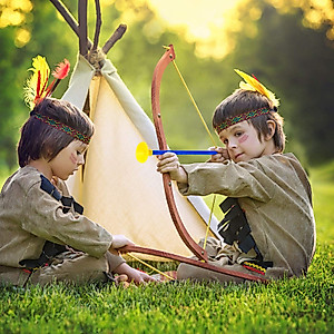 20 Pieces Replacement Suction Cup Arrows Kids Archery Toy Replacement Arrows with Rubber Tip Outdoor Indoor Sports for Boys Girls