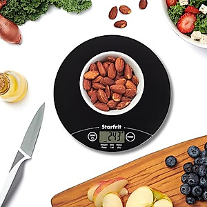Starfrit COUN Electronic Kitchen Scale, One Size, Black