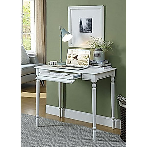 Convenience Concepts French Country Desk, White