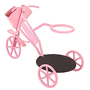 Bike Shape Coffee Filter Shelf Cup Coffee Dripper Holder Multifunctional Coffee Dripper Stand for Home Office Pink