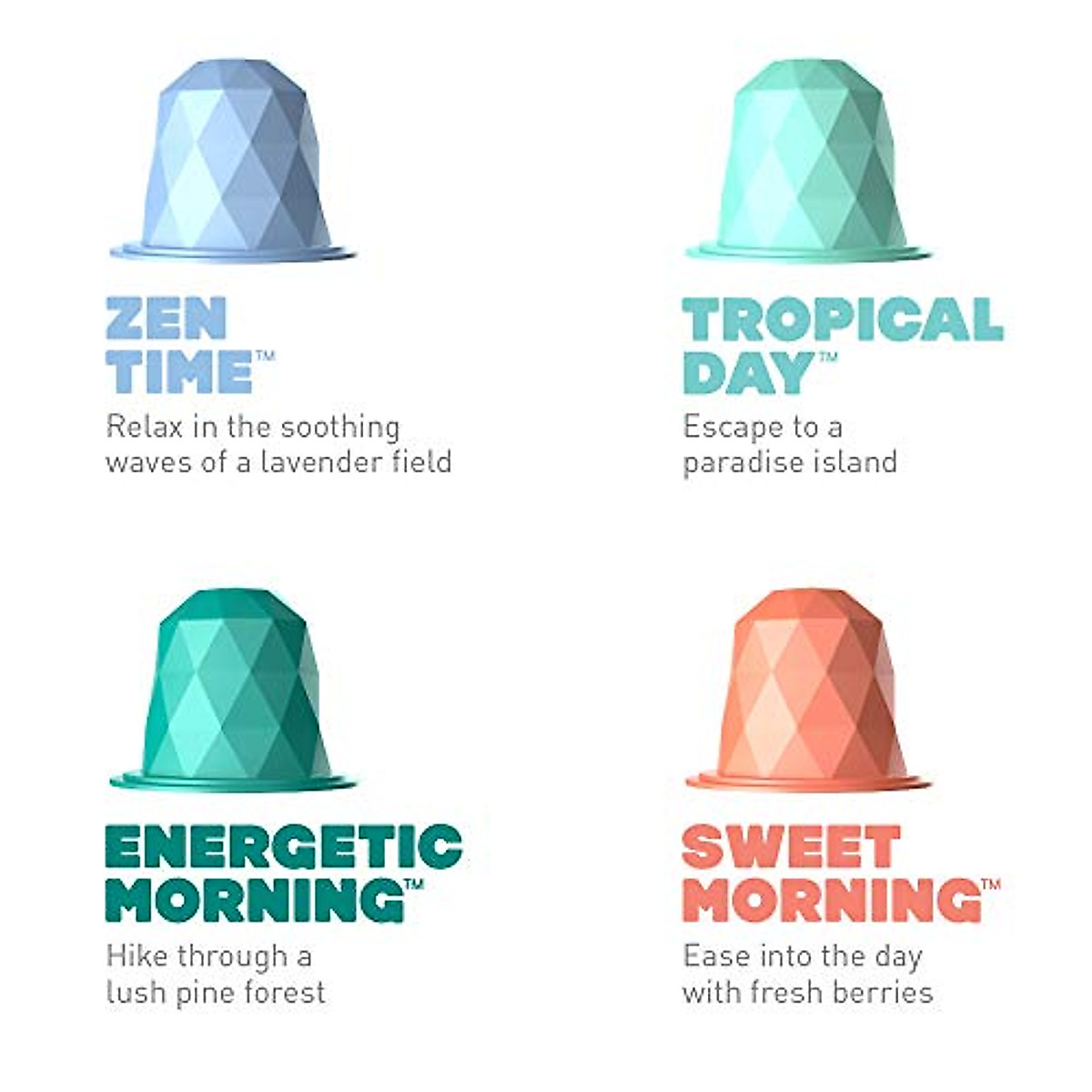 Moen INC20802 INLY Aromatherapy Shower Capsule 5-Pack, Tropical Day