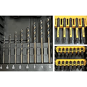 DEWALT Screwdriver and Drill Bit Set (FlexTorq impact Driver bit set 100pc)
