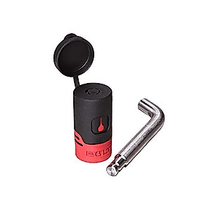 Bolt 7019344 1/2" Receiver Lock for Chrysler, Dodge, Jeep and Ram Keys, Chrome