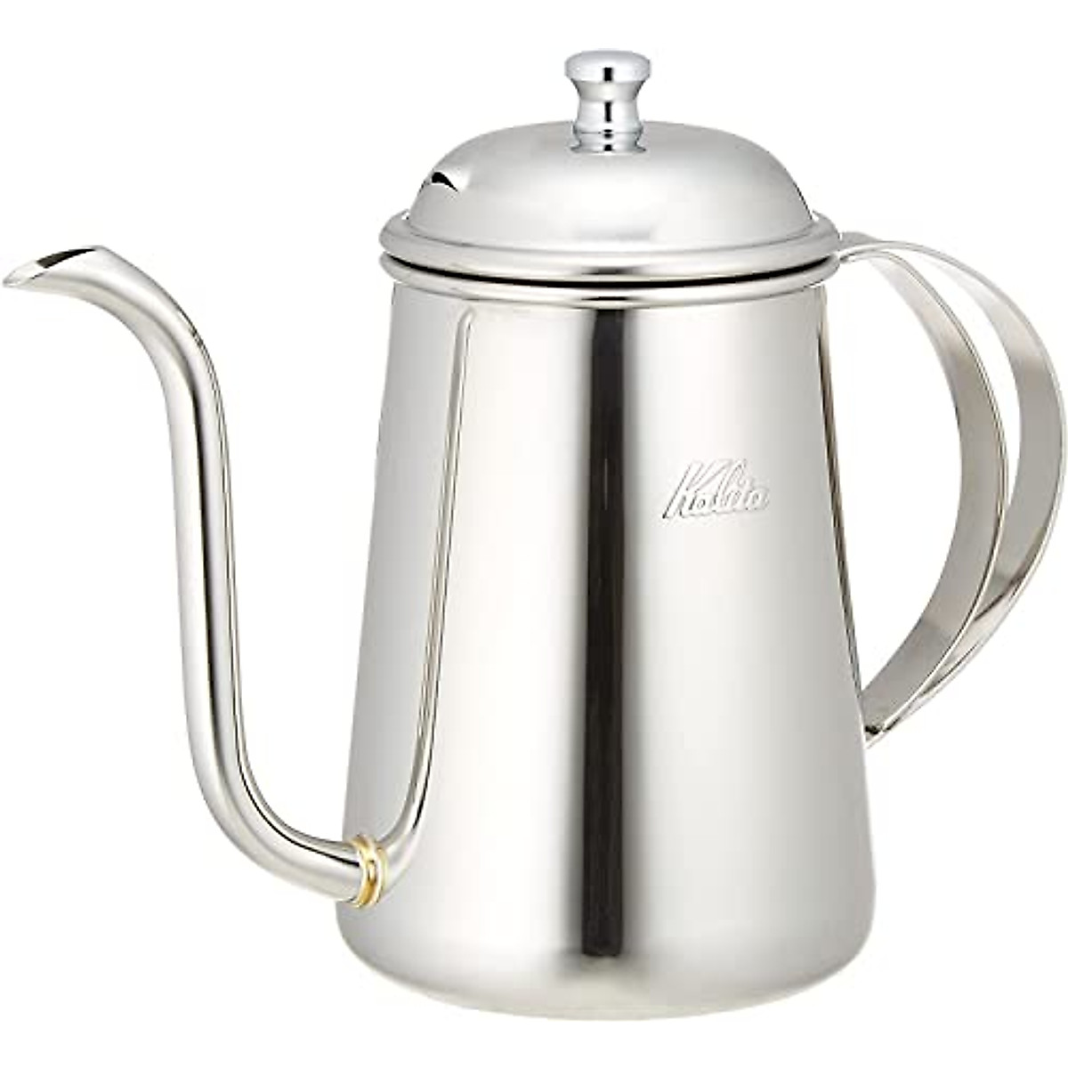 Kalita #52272 Coffee Pot, Stainless Steel, Fine Mouth, 2.3 fl oz (0.7 L)