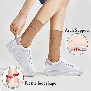 Vepose Women's 8003 Fashion Lace Up Comfortable Casual Tennis Sneakers,White,Size 8M US(CJY8003 White Pink 08)