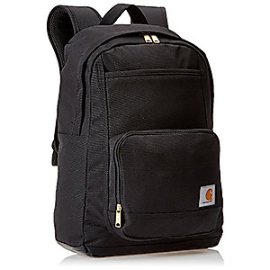 Carhartt Legacy Classic Work Backpack with Padded Laptop Sleeve, Black