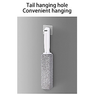 Jowmoy Pumice Stone Toilet Bowl Cleaner, Pumice Stone for Toilet Cleaning, Toilet Pumice Stone with Handle, (2 Pack)