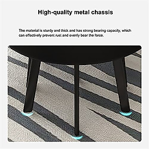 JHKGY 5 Piece Round Dining Table Set for 4,Wooden Small Dining Table Set,1 Table and 4 Chairs Living Room Furniture Set,with 4 Upholstered Chairs,Dining Set for Dining Room Kitchen,A