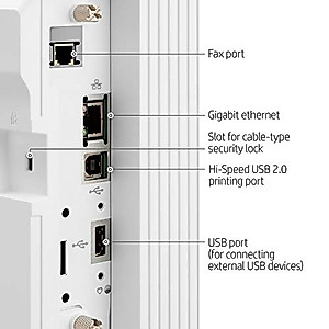 HP Color LaserJet Enterprise Flow MFP M681z | Streamline complicated workflows | Fast scan speeds | Built-in OCR software (J8A13A)