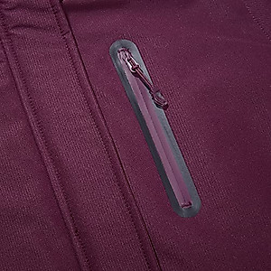 CAMEL Women's Warm Winter Ski Jackets Waterproof Snow Coat with Hood Mountain Windproof Rain Jacket