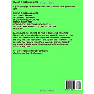 Classic Christmas Comics: Classic Comics Library #94: A Giant Collection Of Christmas Treasures From the 1940s & 1950s -- 350 Pages!