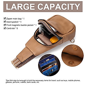 CLUCI Womens Backpack Purse Small Sling Bag for Women