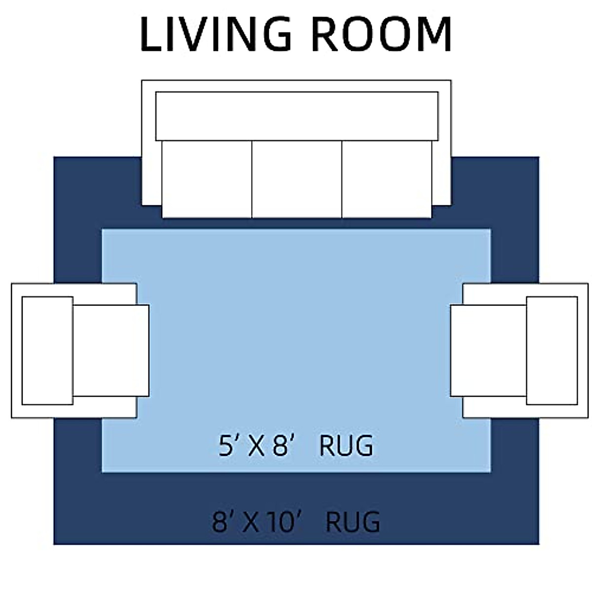 Tritard Mid Century Boho Abstract Area Rug Modern Geometry Line Art Home Decor Easy Clean Rug Soft Non-Shedding Non-Slip Backing Rugs Floor Carpet for Living Room Bedroom, 8'x10'