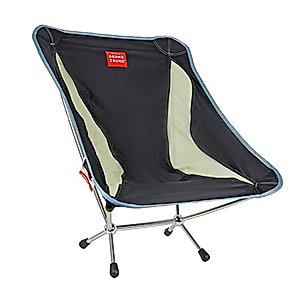 GRAND TRUNK Alite Mantis Chair | Lightweight Stable Camping Chair | Portable, Quick and Easy Setup | Lawn Chair for Hiking, Backpacking, Fishing and Beach - Black