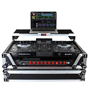 ProX XS-PRIME2 LT ATA Flight Case For Denon PRIME 2 DJ Controller with Laptop Shelf
