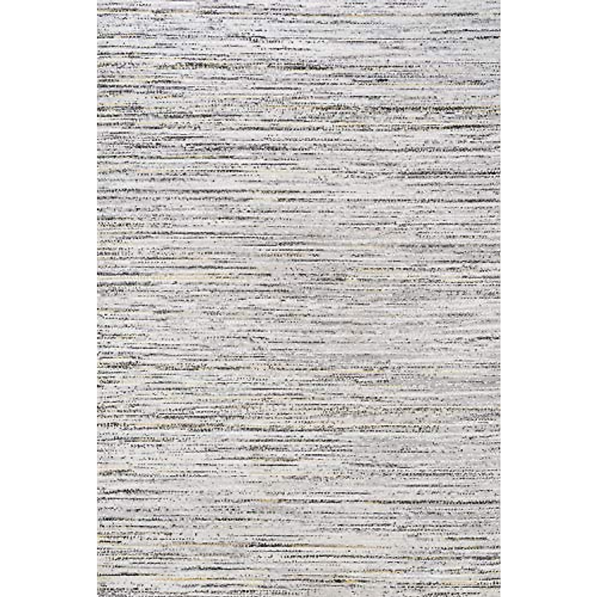 JONATHAN Y SOR200A-3 Loom Modern Strie' Indoor Area-Rug Solid Striped Casual Transitional Easy-Cleaning Bedroom Kitchen Living Room Non Shedding, 3 ft x 5 ft, Gray/Black