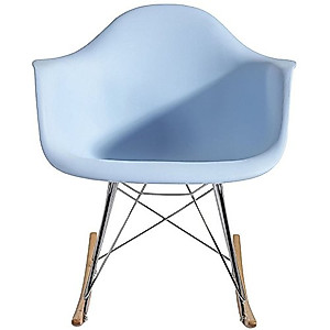 2xhome EMRocker(Blue) Rocking Chair