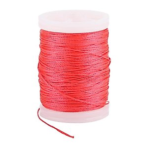 Bow String Serving Archery,Archery Serving Cord,Nock String,Serving Thread Archery,Archery Serving Thread 120m Nylon String Serving Thread for Bowstring Archery Supplies(Red)