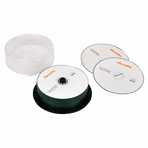 XtremPro CD-R 52X 700MB 80Min CD 50 Pack Blank Discs in Spindle (11038)