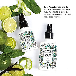 Poo-Pourri Before-You-Go Toilet Spray, Vanilla Mint, Travel Size 10 mL - Vanilla, Mint and Citrus