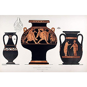 1. Kühlgefäss / 2. u. 3. Amphoren