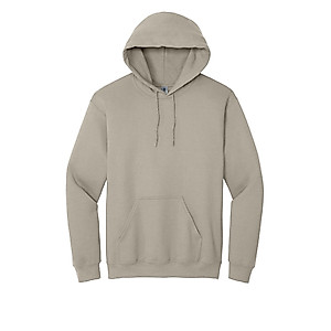 Gildan G18500 Heavy Blend Adult Unisex Hooded Sweatshirt 2XL Sand - 2 Pack