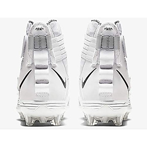 Nike mens Force Savage Elite 2 Td Football Cleats, White | Black, 10