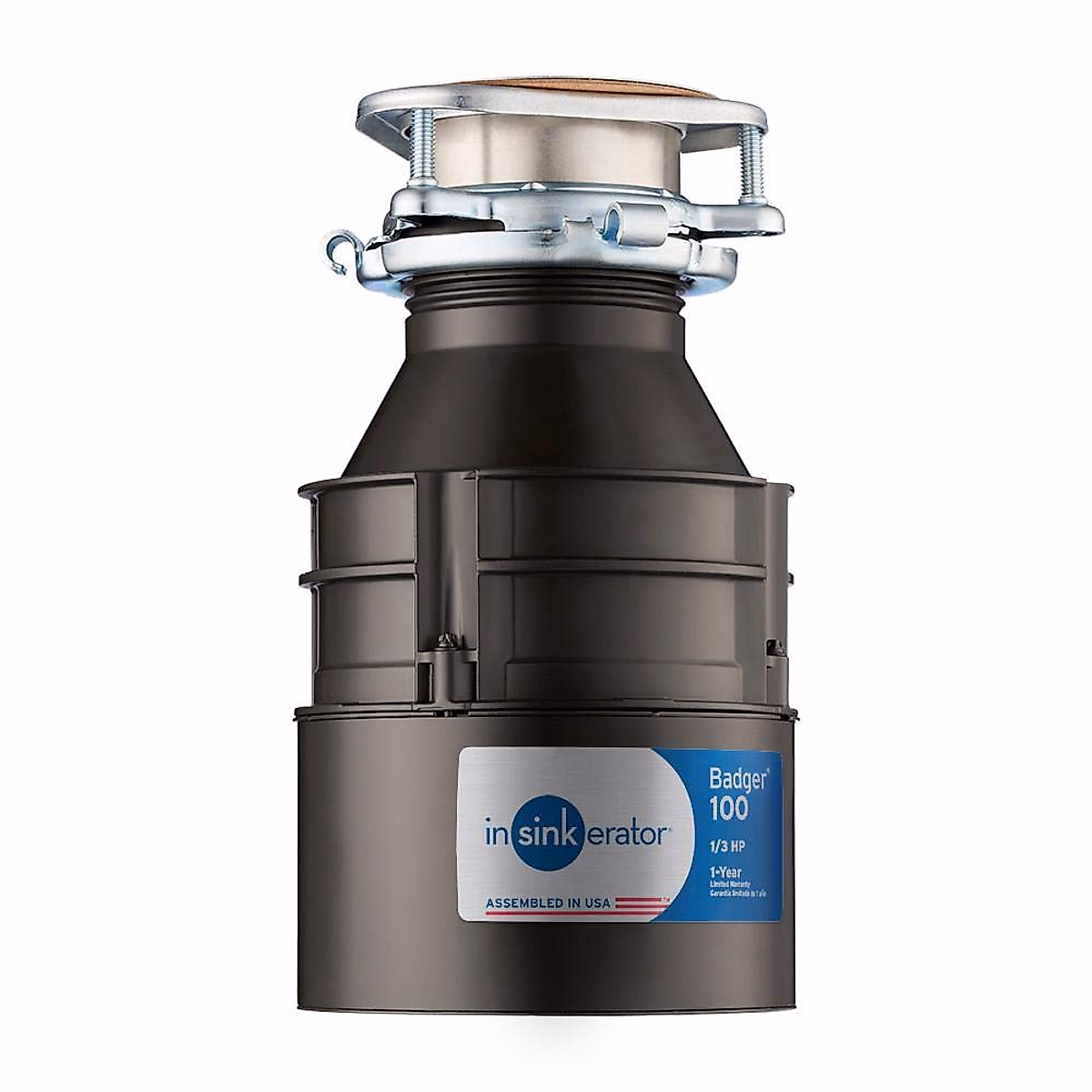 InSinkErator Badger 100 1/3 HP Continuous Feed Garbage Disposal