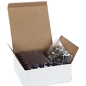 Vivaplex, 24, Cobalt Blue, 15 ml (1/2 oz) Glass Bottles, with Black Fine Mist Sprayer's