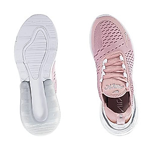 Nike Air Max 270 Pink Oxford/Metallic Silver/White 9.5 B (M)