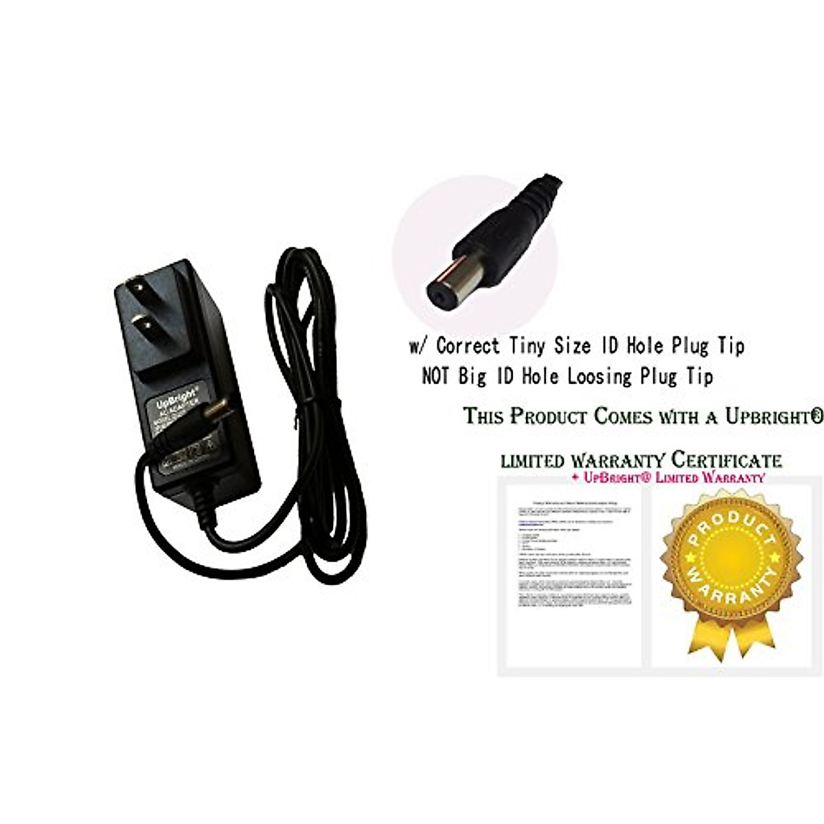 UpBright 12V AC/DC Adapter Compatible with Casio Privia PX-100 PX-110 PX-120 PX-200 PX-300 PX-310 PX-320 PX-500L WK-1200 WK-1250 WK-1300 WK-1350 CT640 CTK-5000 CPS85 Piano Keyboard AD-12MLA(U) FC2
