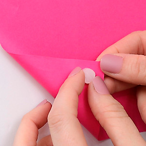 Stikkiworks 02100 StikkiDOTS Colorless Non-Damaging Non-Toxic Reusable Adhesive Ruler (Pack of 100)