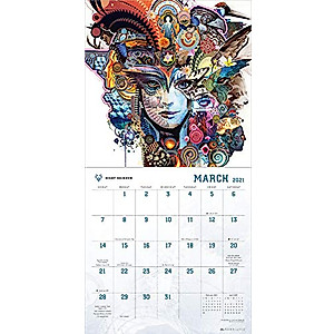 Android Jones 2021 Calendar