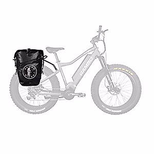 Rambo Bikes Waterproof Bag - 27L Capacity Pannier Bike Bag - Durable and Multifunctional Bike Storage Saddle Bag - Waterproof and Wear-Resistant Double Coated PVC - Secure and Easy Attach System