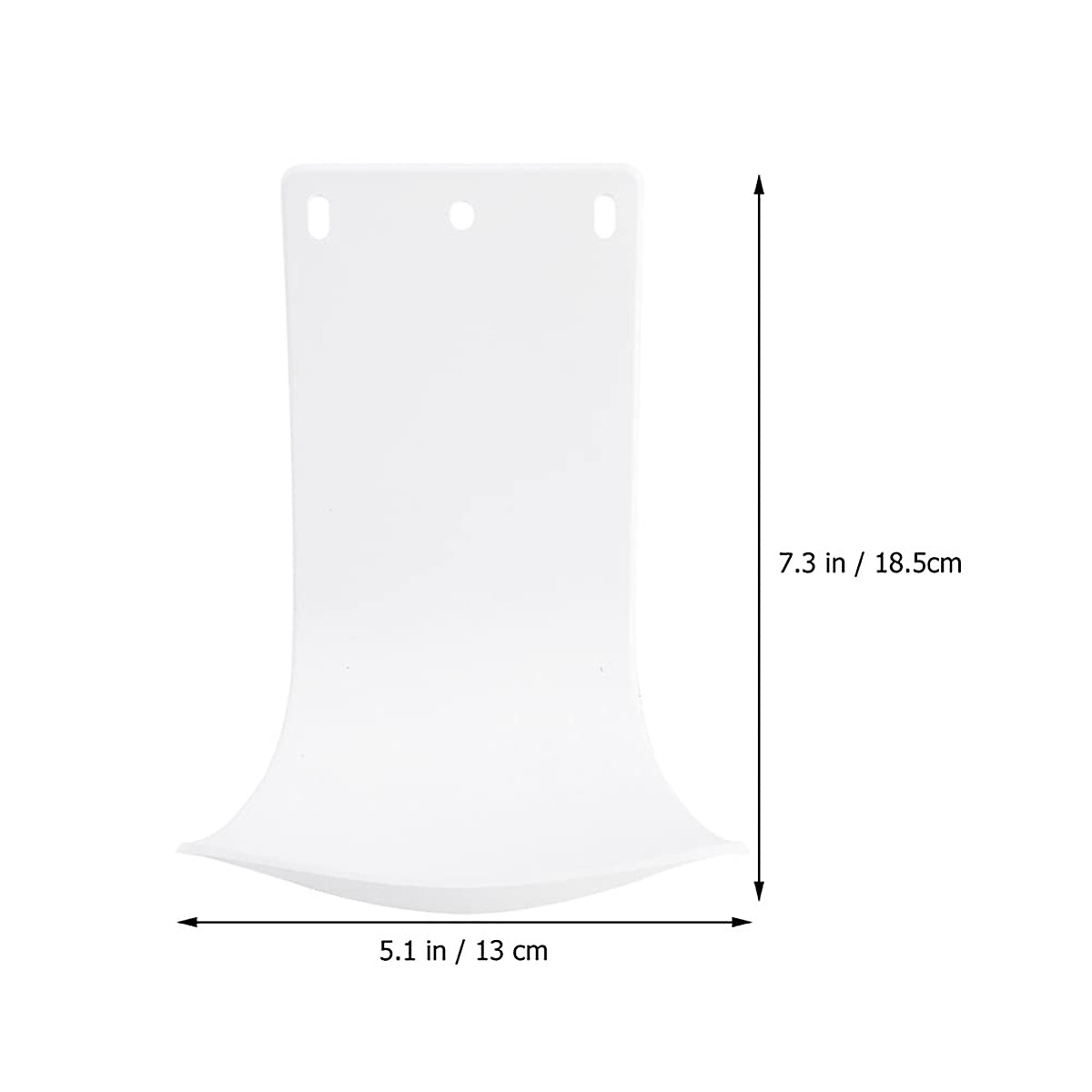 Cabilock 2Pcs Plastic Water Tray foaming soap Dispenser soap Dispenser drip Catcher soap Dispenser Bracket soap drip Catcher Plastic Tray Hotel Droplet Trays Spray soap Holder abs White