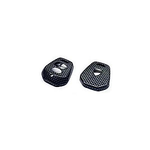 GHXSport Gloss Carbon Fiber Pattern Hard Plastic Remote Key Cover Protection Case for Porsche 996/986 Three-Button Remote Key