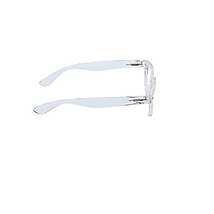 Peepers by PeeperSpecs Clark Blue Light Blocking Reading Glasses, Clear +2.00