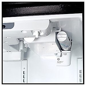 GE GSWF Refrigerator Water Filter | Certified to Reduce Lead, Sulfur, and 50+ Other Impurities | Replace Every 6 Months for Best Results | Pack of 1