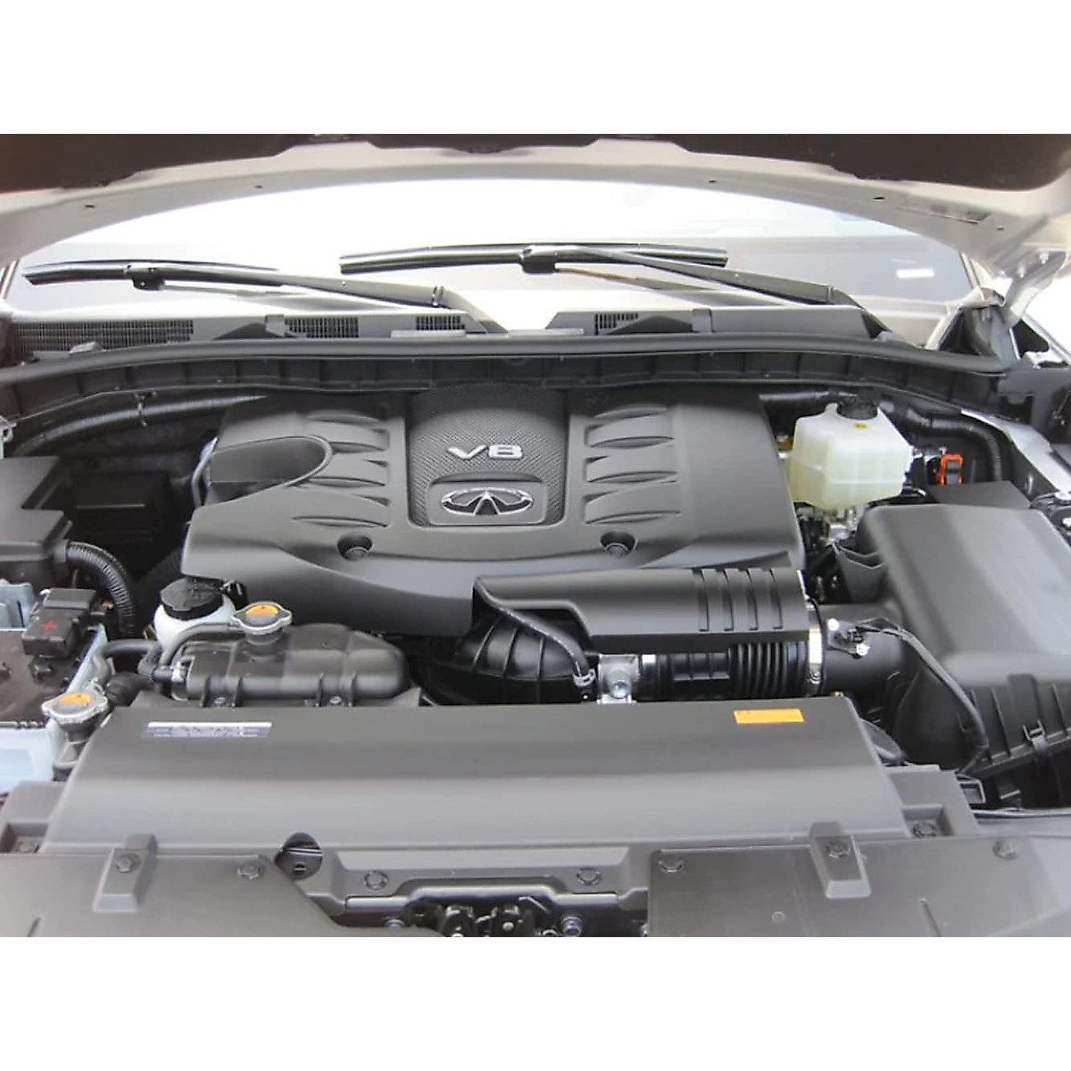 K&N Engine Air Filter: Reusable, Clean Every 75,000 Miles, Washable, Premium, Replacement Car Air Filter: Compatible with 2012-2019 Nissan/Infiniti V8 5.6 L (Armada, Patrol, QX80, QX56), 33-2456