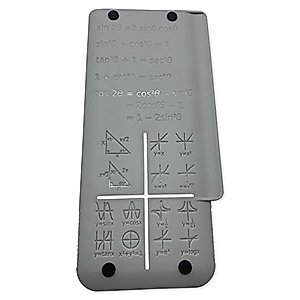 TI-84 Plus CE Replacement Sliding Cover for Texas Instruments Graphing Calculator (TI-84 Plus CE, Gray)