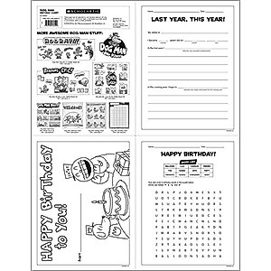 Scholastic Classroom Resources Dog Man Birthday Chart