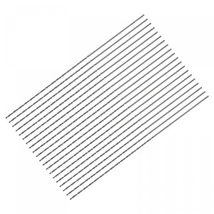 uxcell 20 Pcs 1mm Mini Micro Twist Drill Bits, High-Speed Steel Straight Shank Extra Long Drill Bit 120mm for Aluminum Alloy