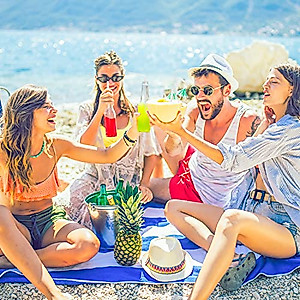 [100 Pcs] Bendy Individually Wrapped Plastic Straws - 8.25" Long Disposable Flexible Clear Drinking Straws