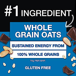 KIND Breakfast Cereal Bars, Gluten Free Snacks, Chocolate with Almonds, 9.3oz Box (6 Bars)