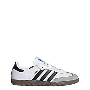 adidas Originals Men's Samba OG Sneaker White/Black/Granite 13