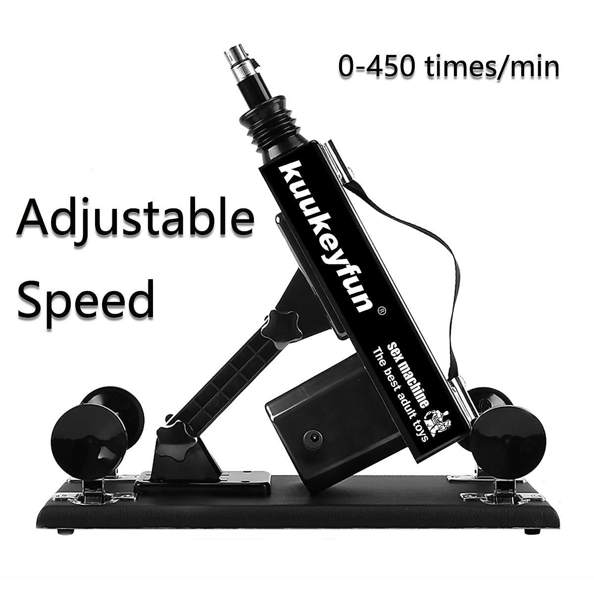 Thrusting Sex Machine, Automatic Dildo Machine for Women and Men, Adjustable Adult Sex Toys with Attachments (9 Piece Set)