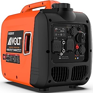 AIVOLT Inverter Generator 4300W Gas Powered Portable Generator Super Quiet Outdoor Generator RV Ready for Camping Tools and Home Use, EPA Compliant